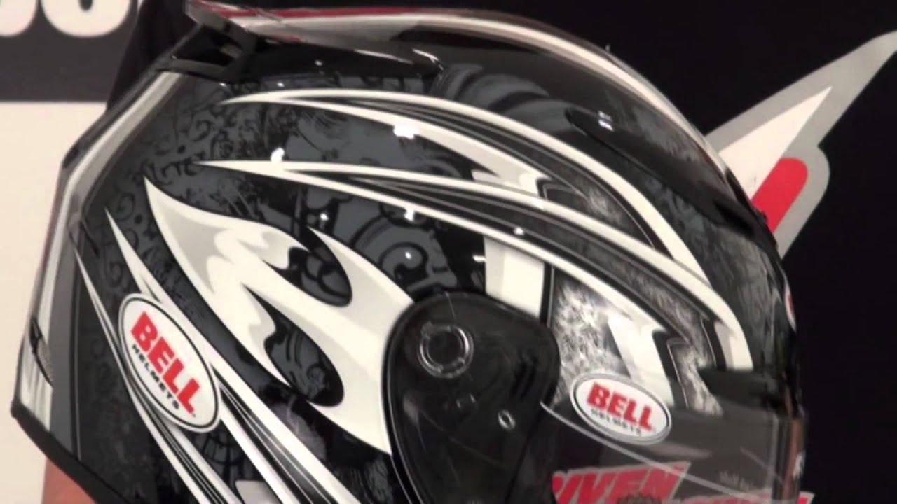 Bell RS-1 Cataclysm Helmet Review from SportbikeTrackGear.com - YouTube
