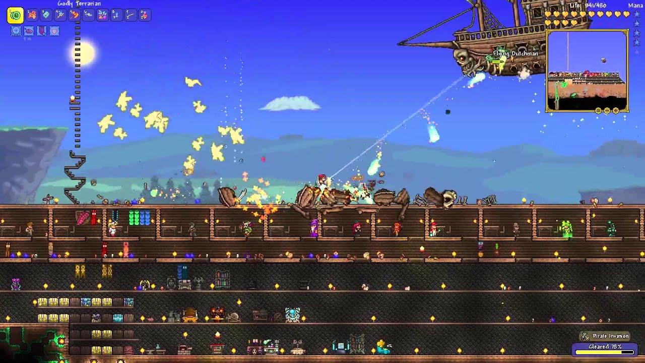 How to get Flying Dutchman Trophy - Terraria - YouTube