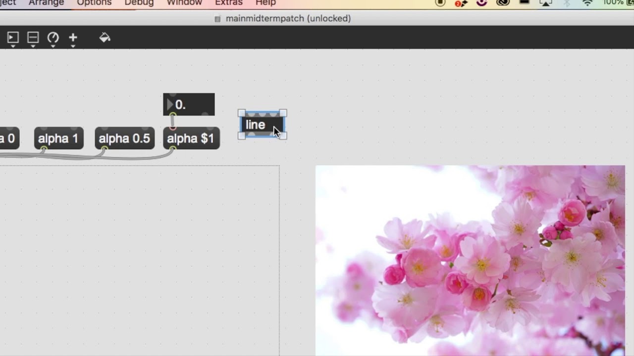 fpic and line - simple images in Max - YouTube
