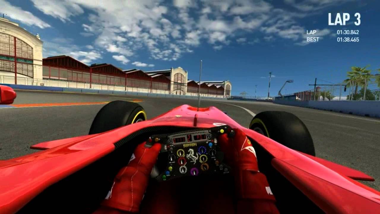 F1 2010 Realistic cam Mod by M4Mkey. - YouTube