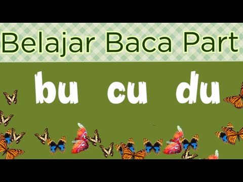 Belajar Baca Online TK | Part Bu Cu Du