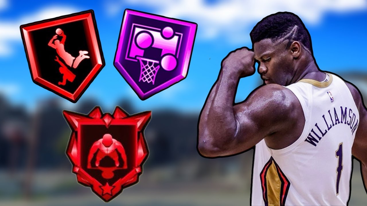 2K25 - 6'6 Zion Williamson Build | Best 6'6 PF Build - YouTube