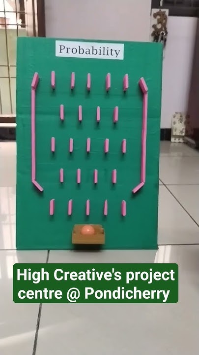 probability working model/school project/game project #youtube #status ...