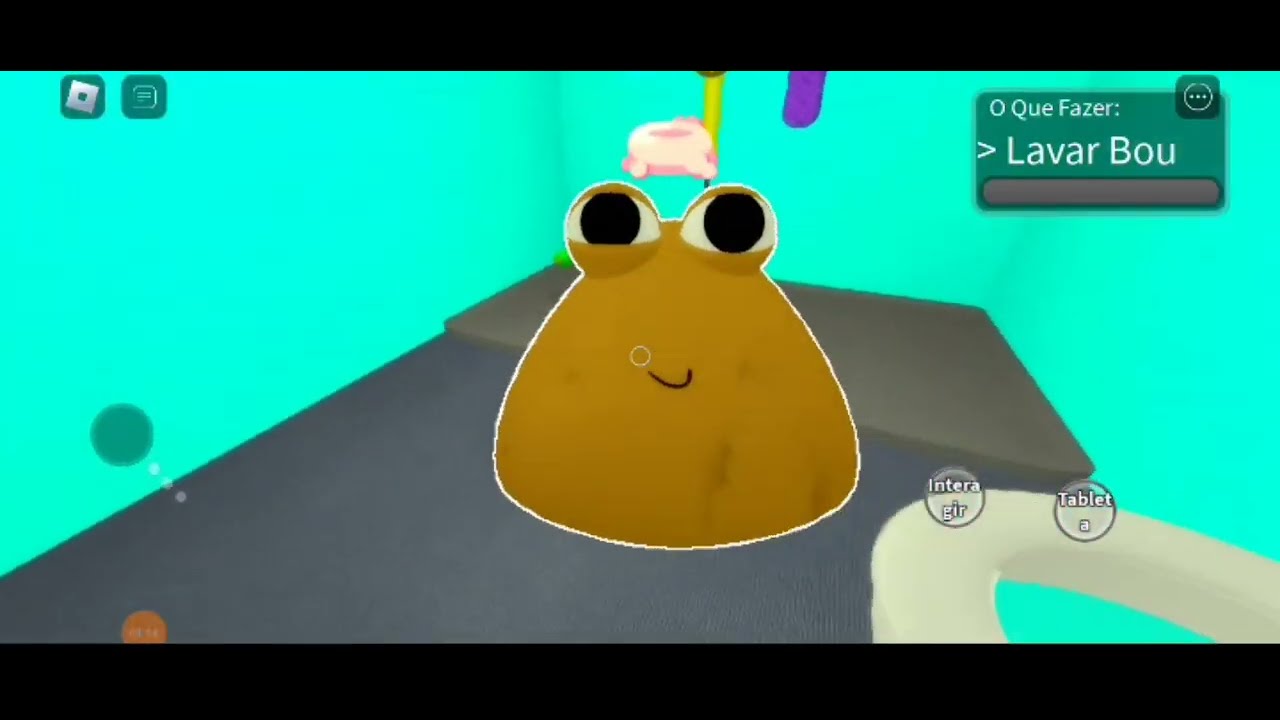 jogando Roblox jogo do Pou - YouTube