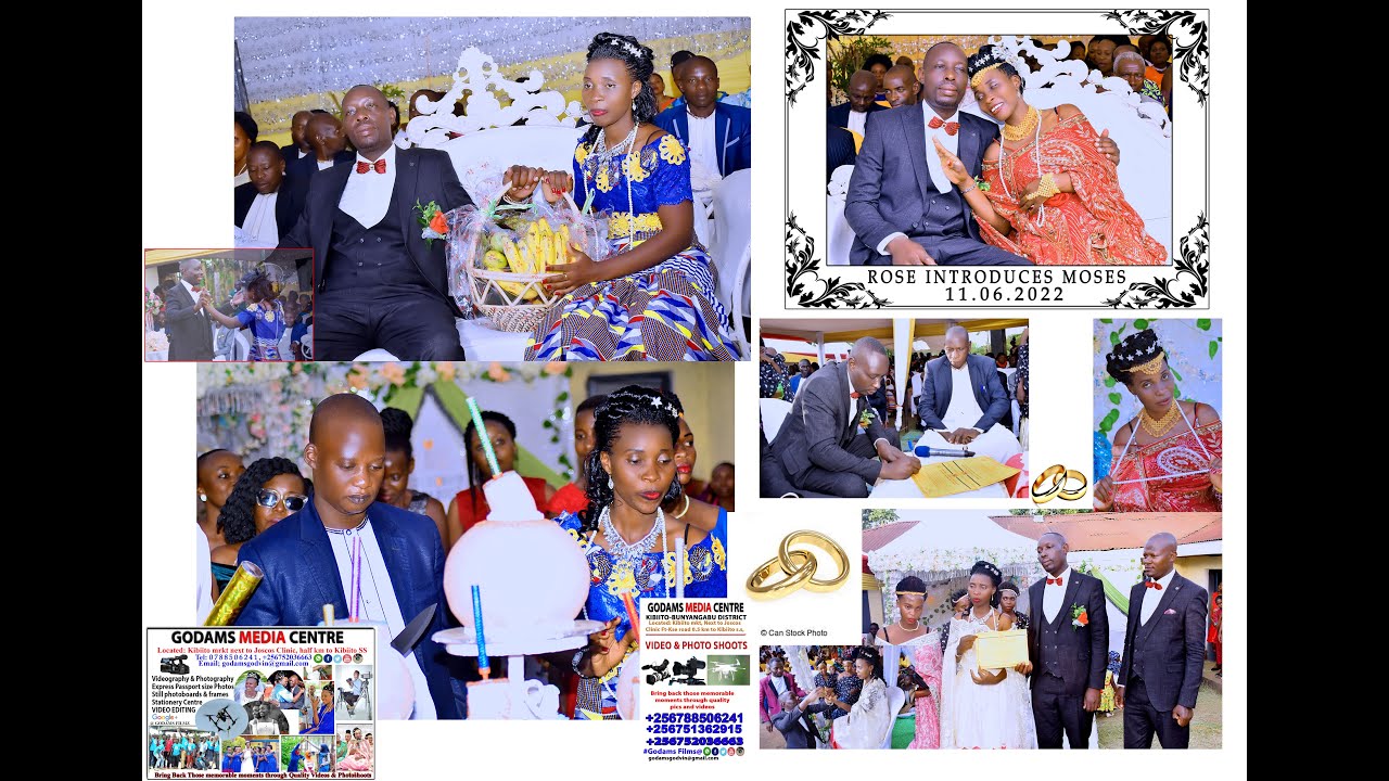 Rose iNTRODUCES moses 4 TOORO TRADITIONAL CULTURAL MARRIAGE - YouTube