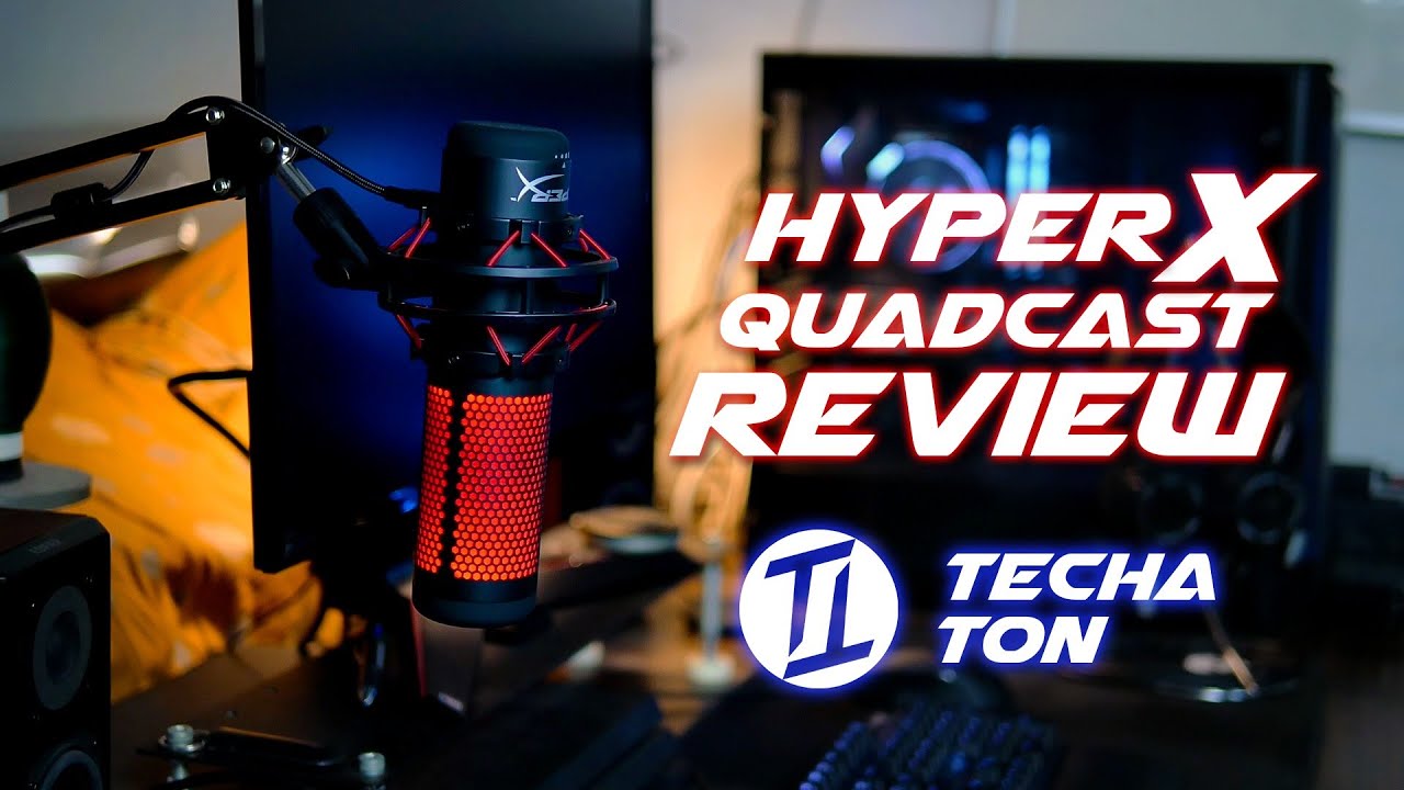 HyperX Quadcast - Review ทดสอบเสียง, Noise และ RTX Voice - YouTube