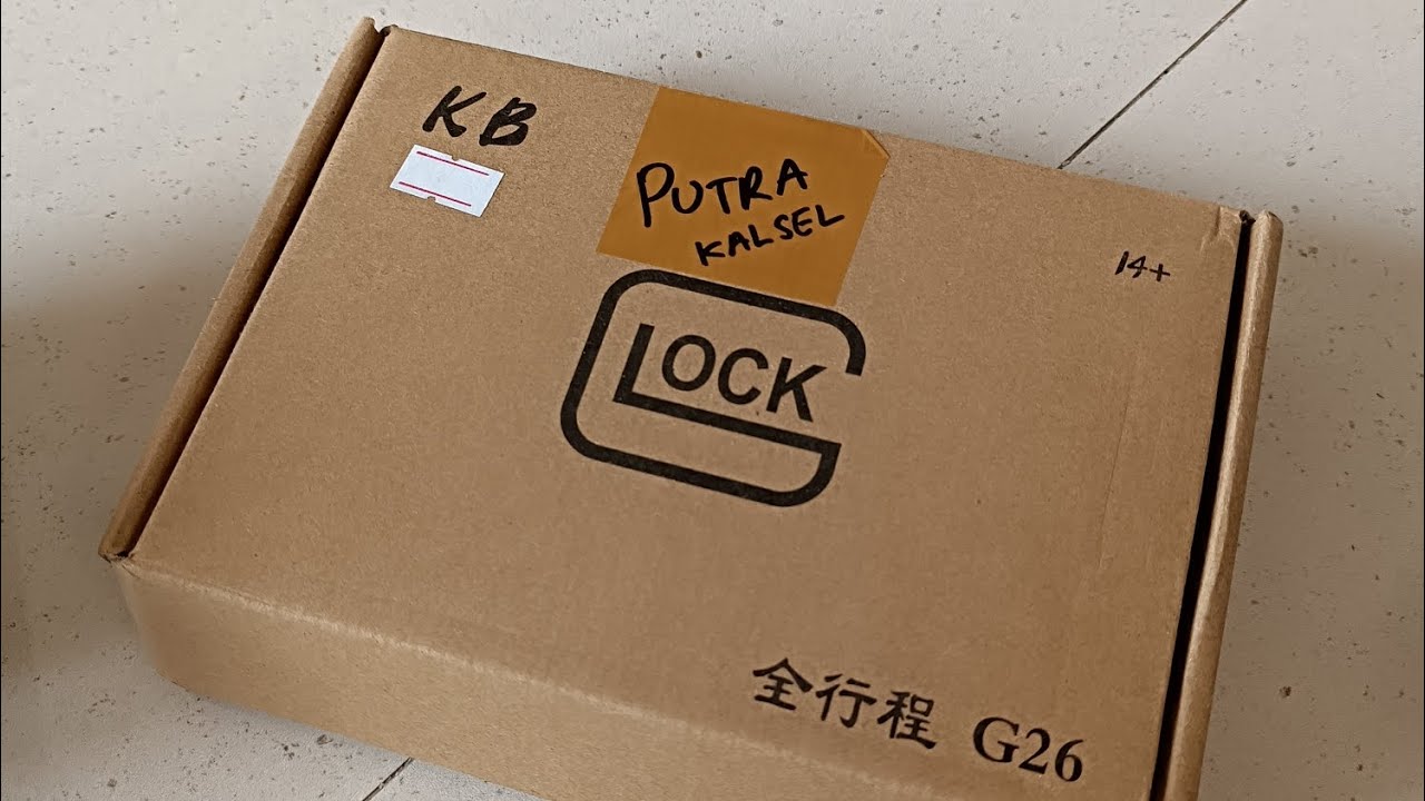 Kimber G26 MOS mendarat di Kalsel | Unboxing ngeri bro ...