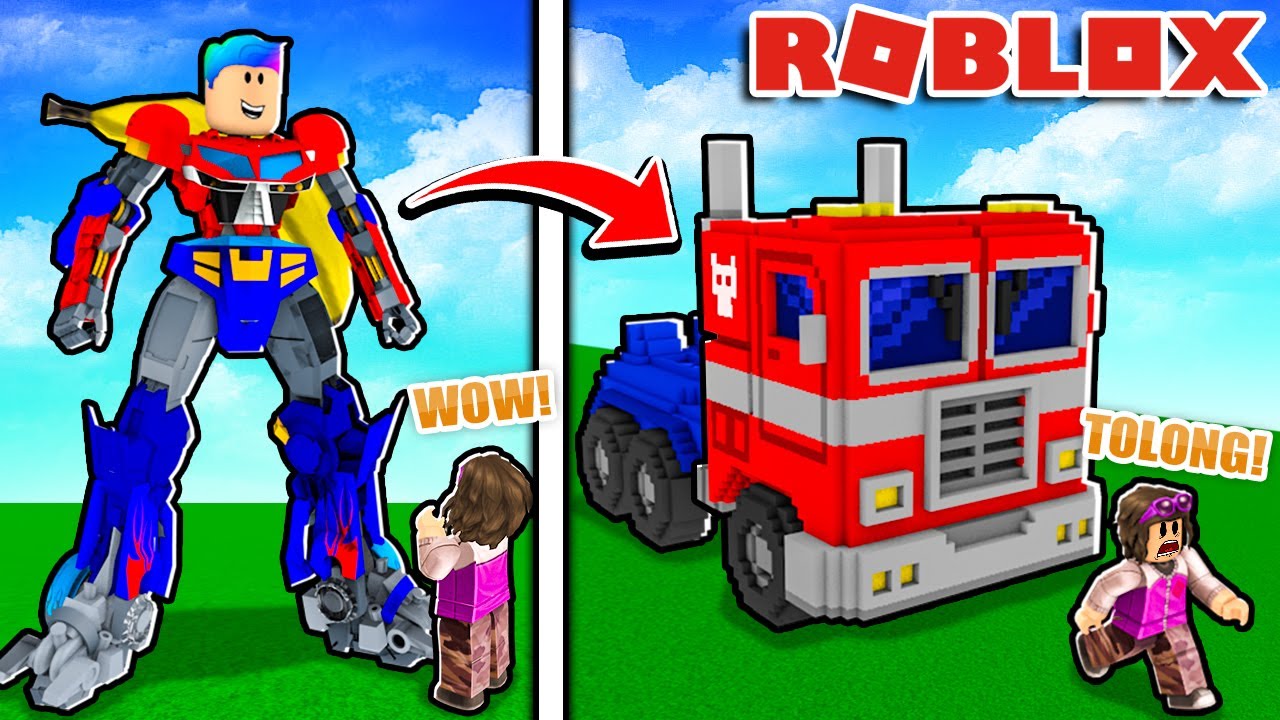 MOBIL TRANSFORMERS SUNGGUHAN ADA DI ROBLOX BISA BERUBAH MENJADI ROBOT ...