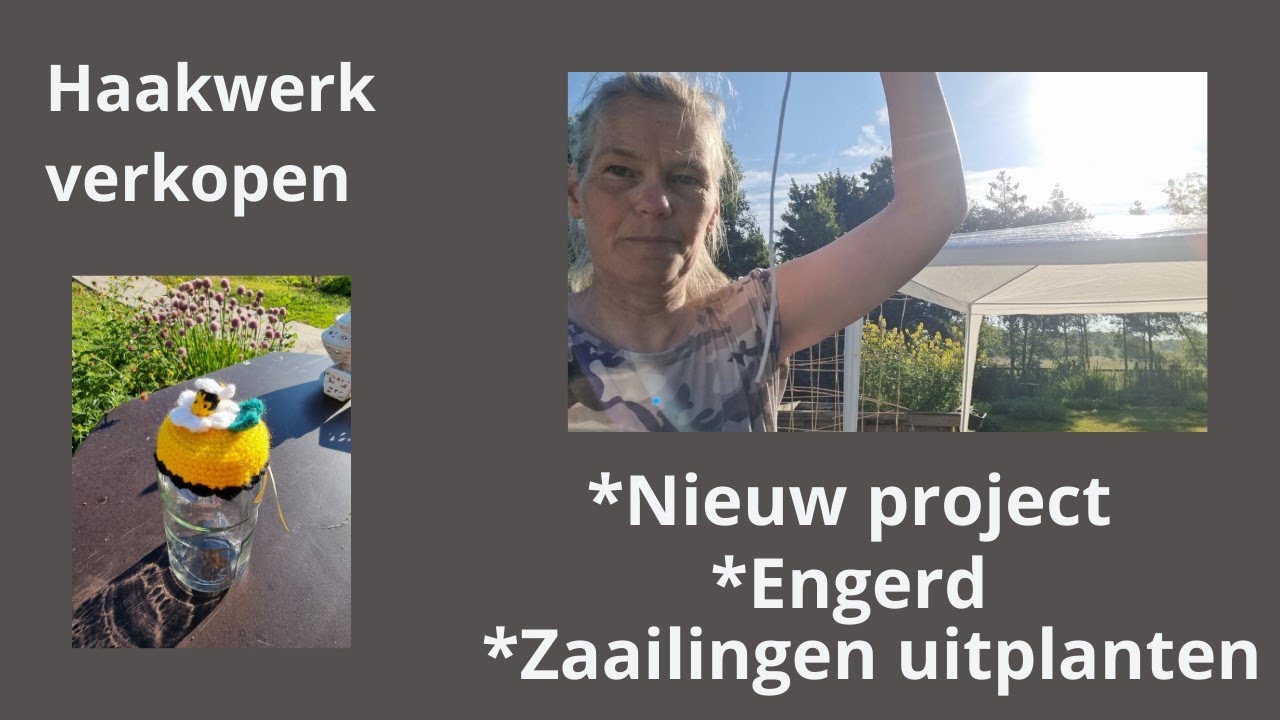Wat een ENGERD... Dilemma... nieuw PROJECT en zaailingen uitplanten ...