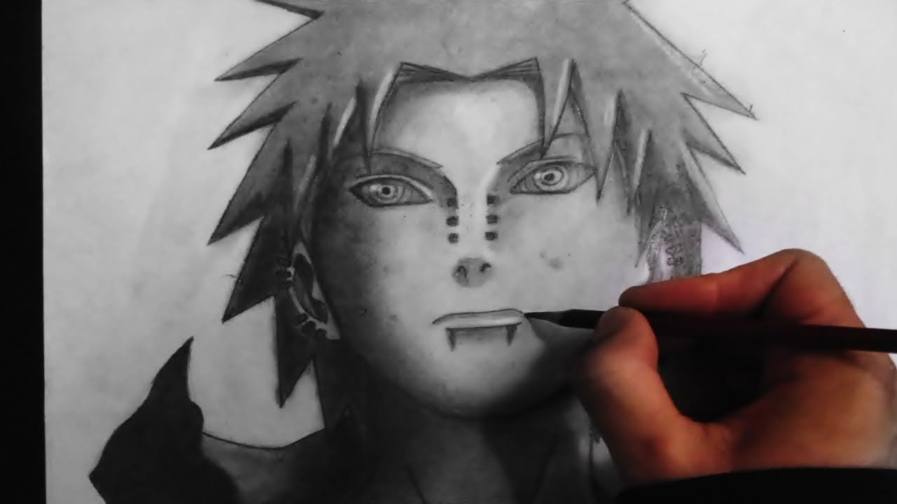 Drawing Pain/Yahiko By VanderNinja - YouTube