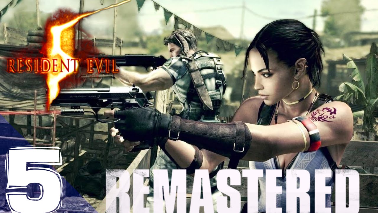 Resident Evil 5 Remastered Gameplay Walkthrough Part 5 Let's play - PS4 ...