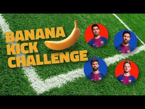 Banana shot: who can bend it best?