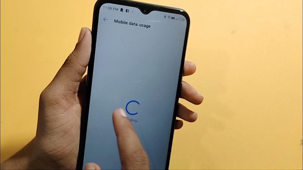Tecno Pop 5 lte data limit setting | how to set data limit | data limit kaise off kare - YouTube