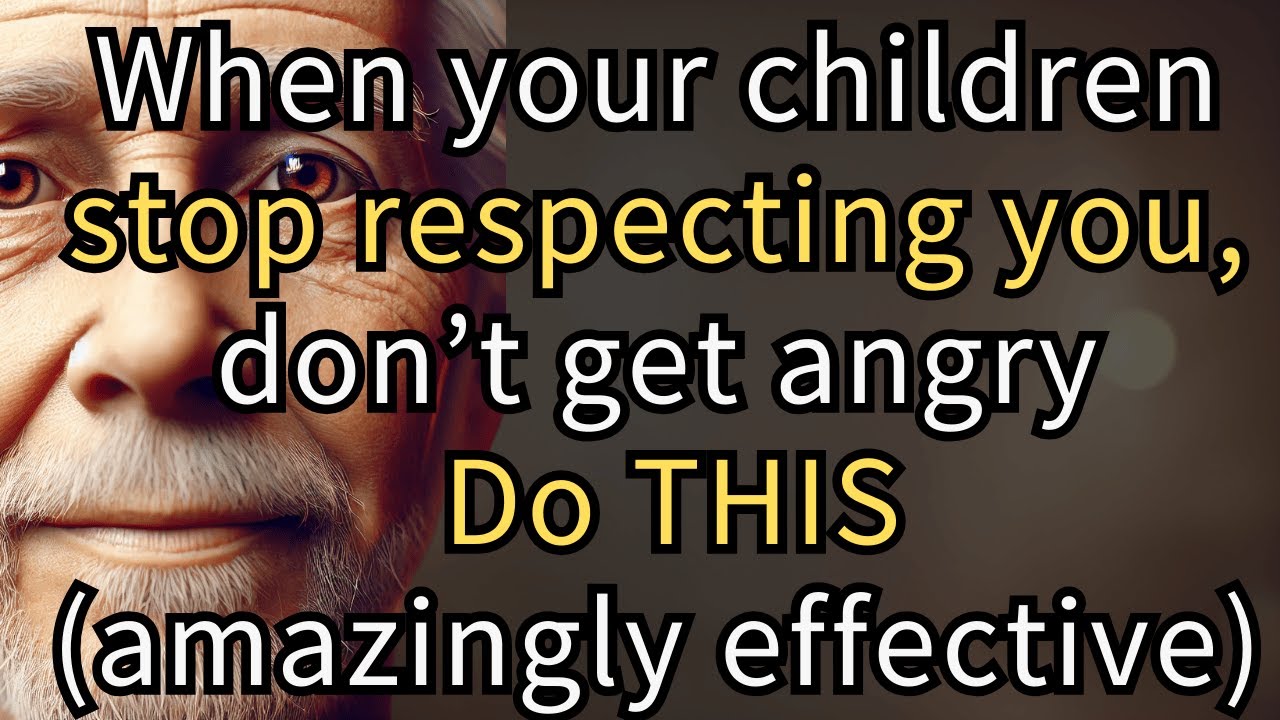 When Your Children Stop Respecting You, Do THIS – 6 Ways to Regain ...
