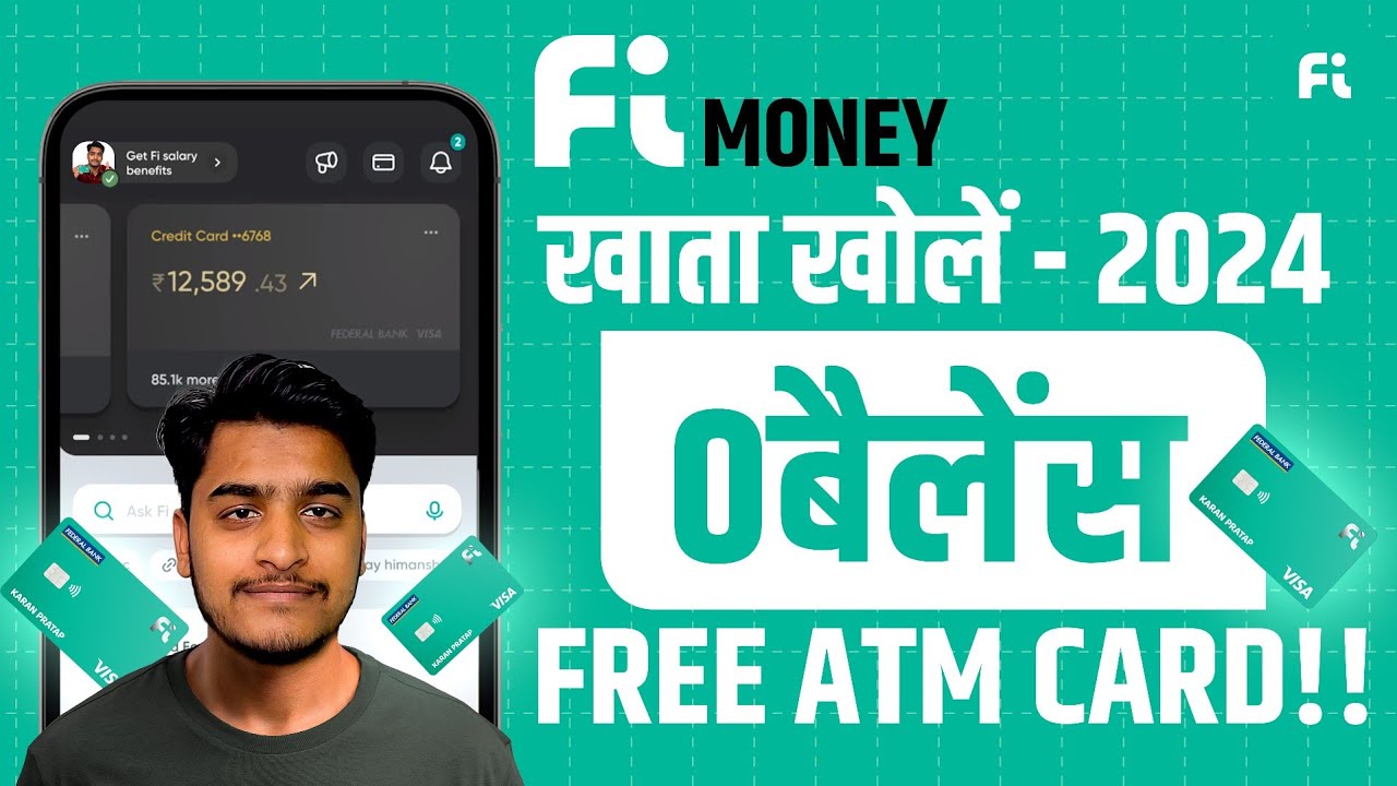 Fi Money Bank Account Opening -2024 | Fi Account Opening | Federal Bank ...