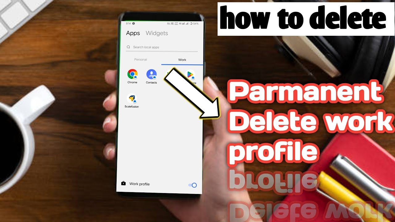 how to delete work profile in android||work profile delete 2025 - YouTube