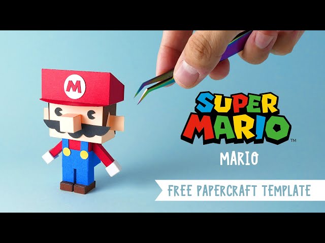 Papercraft Templates Mario