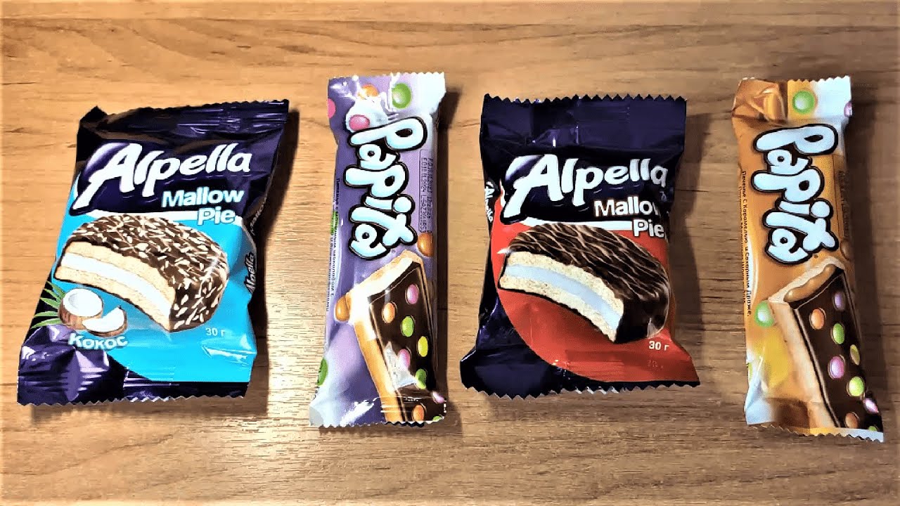 Mallow Pies Or Cookies. Sweets. ASMR - YouTube