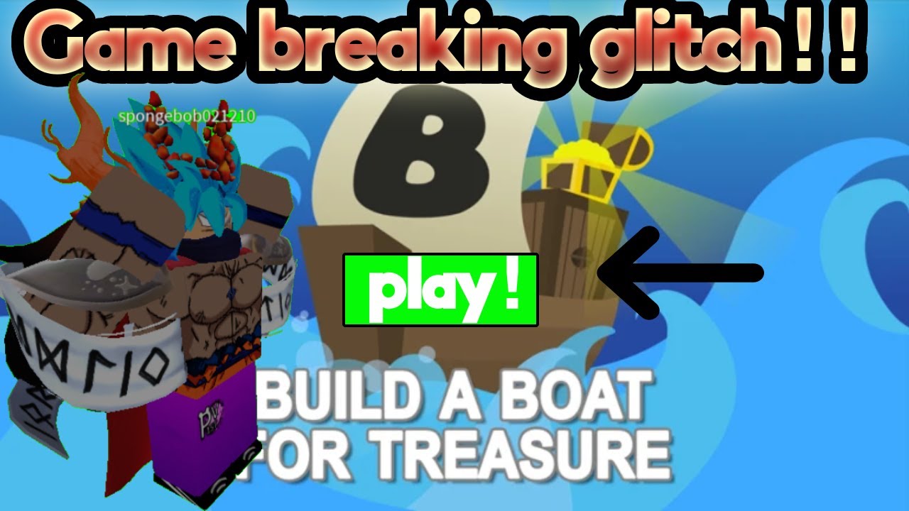How to win in BABFT (Build A Boat For Treasure) includes GLITCHES - YouTube