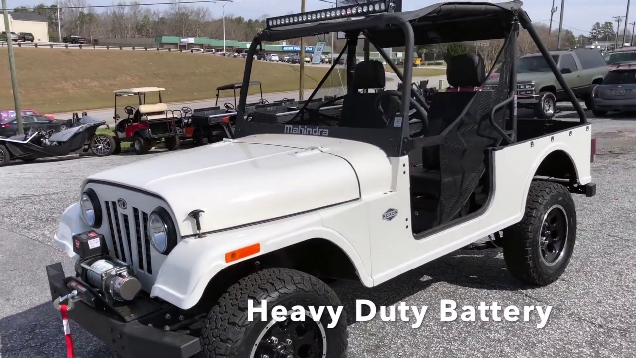 2018 Mahindra Roxor LE First Look - Roxor Offroad - Performance ...