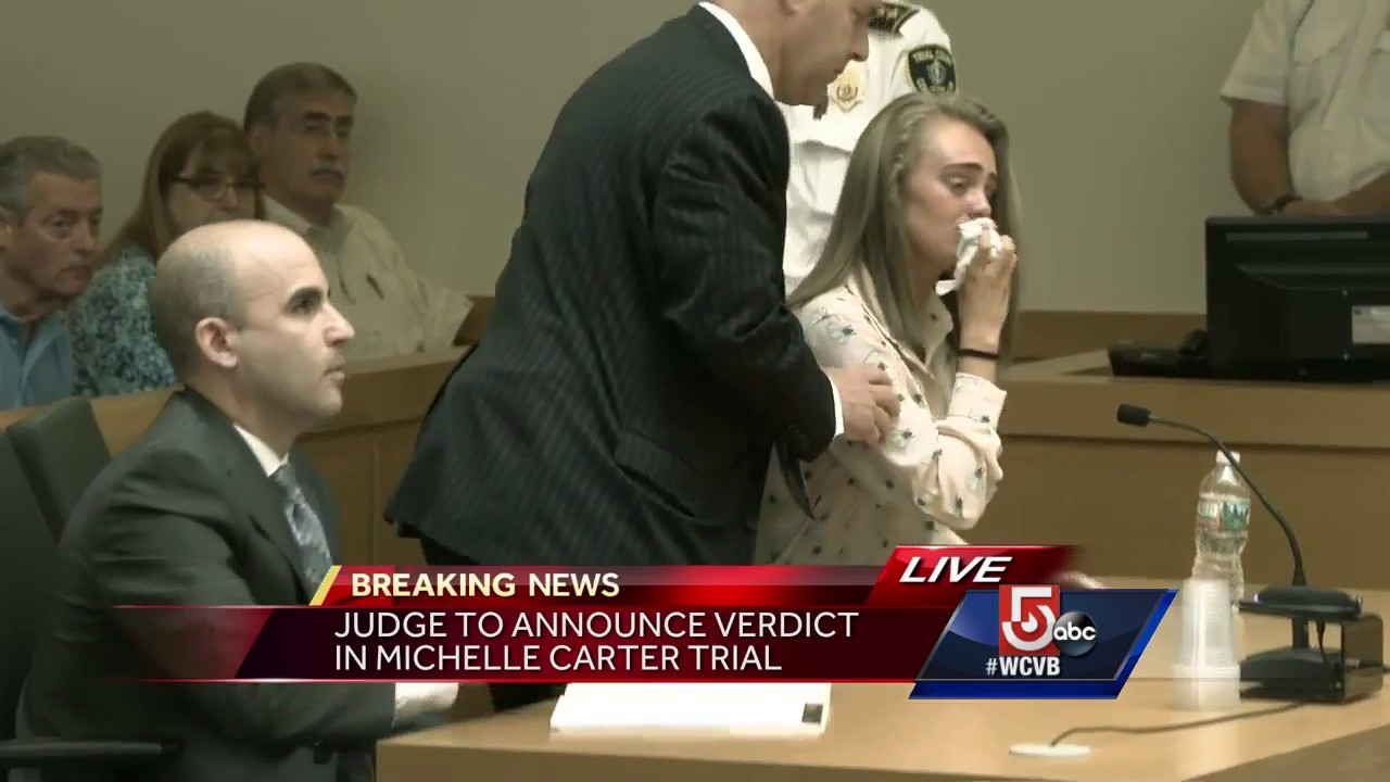 Michelle Carter Guilty Verdict in Conrad Roy III trial - YouTube