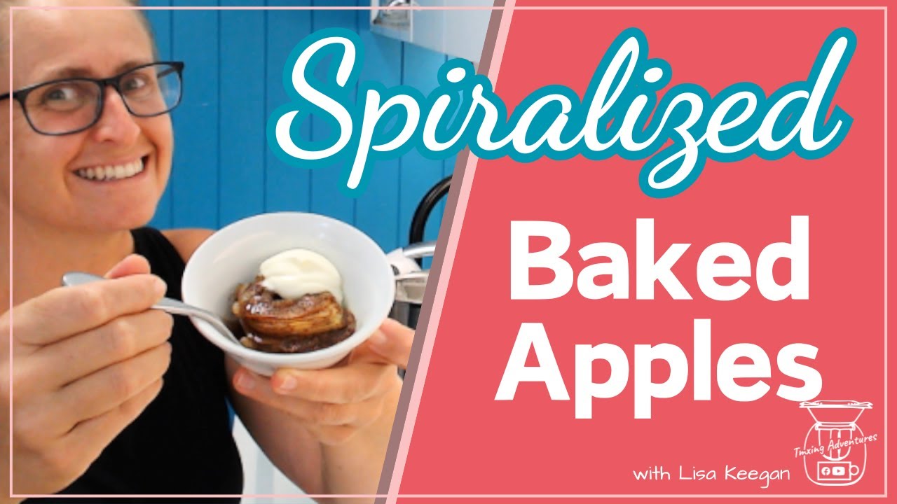 Spiralized Baked Apples with My Tips For Using Your Spiralizer and ...