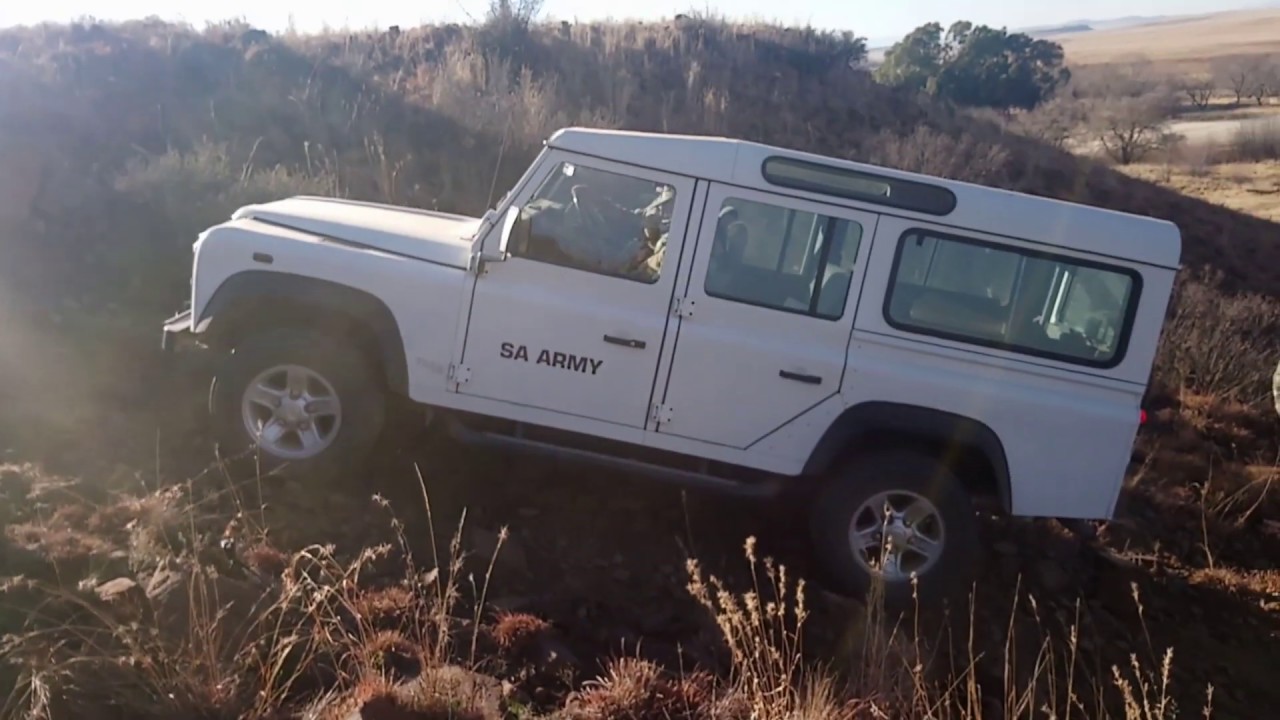 Range Rover Defender and Mobility Package (Troop Carrier) Ascending ...
