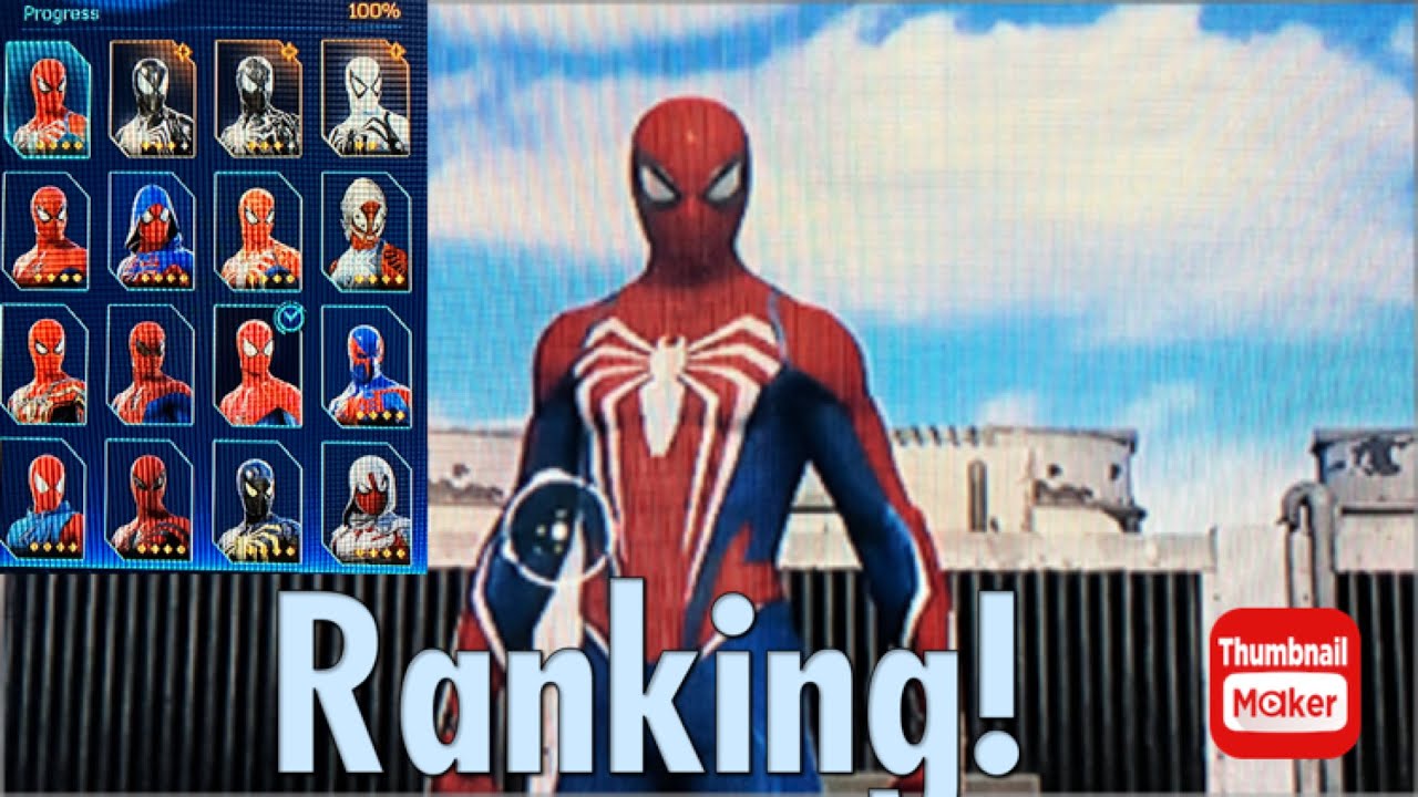 Ranking every Peter Parker Suit In marvel Spider-Man 2! - YouTube