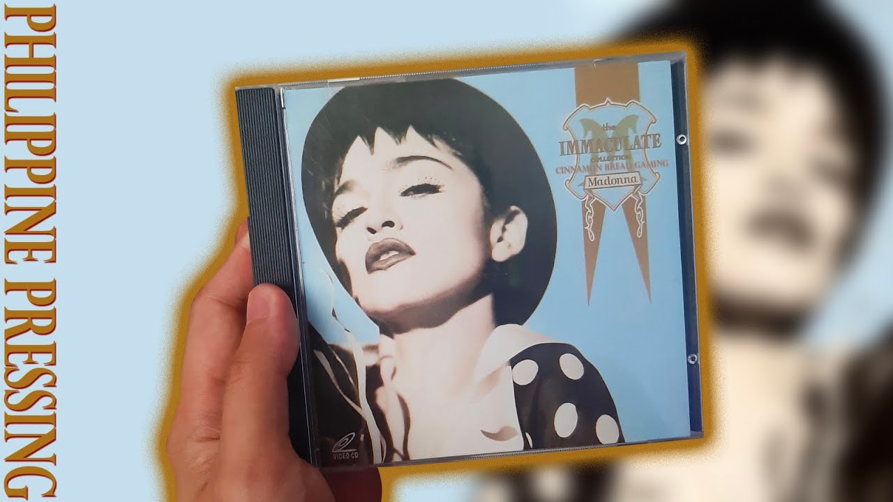 UNBOXING Madonna's "The Immaculate Collection" Video Compilation VCD ...
