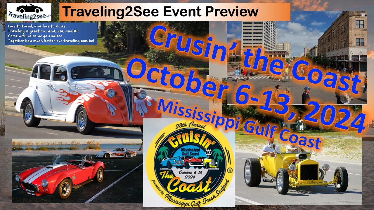 Crusin the Coast 2024 America's Largest Block Party! - YouTube