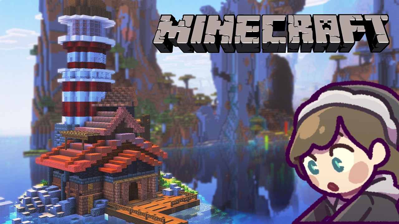 Using Vibrant Visuals To Build a Lighthouse | #MinecraftPartner - YouTube