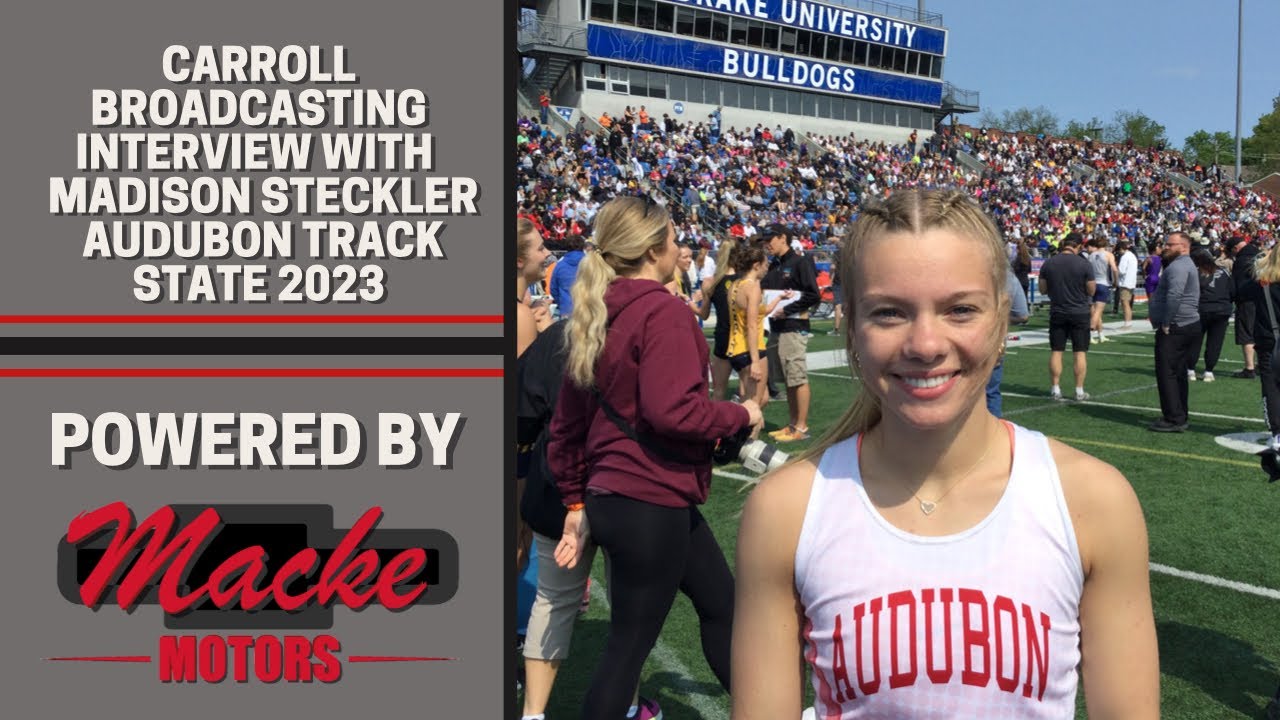 Carroll Broadcasting Sports Network interview with Madison Steckler Of ...