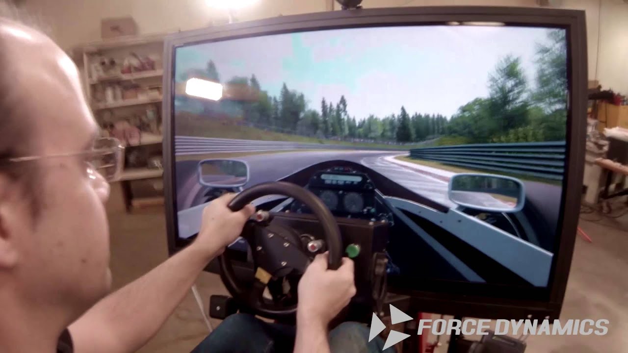 Racing simulator: Force Dynamics 401cr / Assetto Corsa / Nordschleife ...