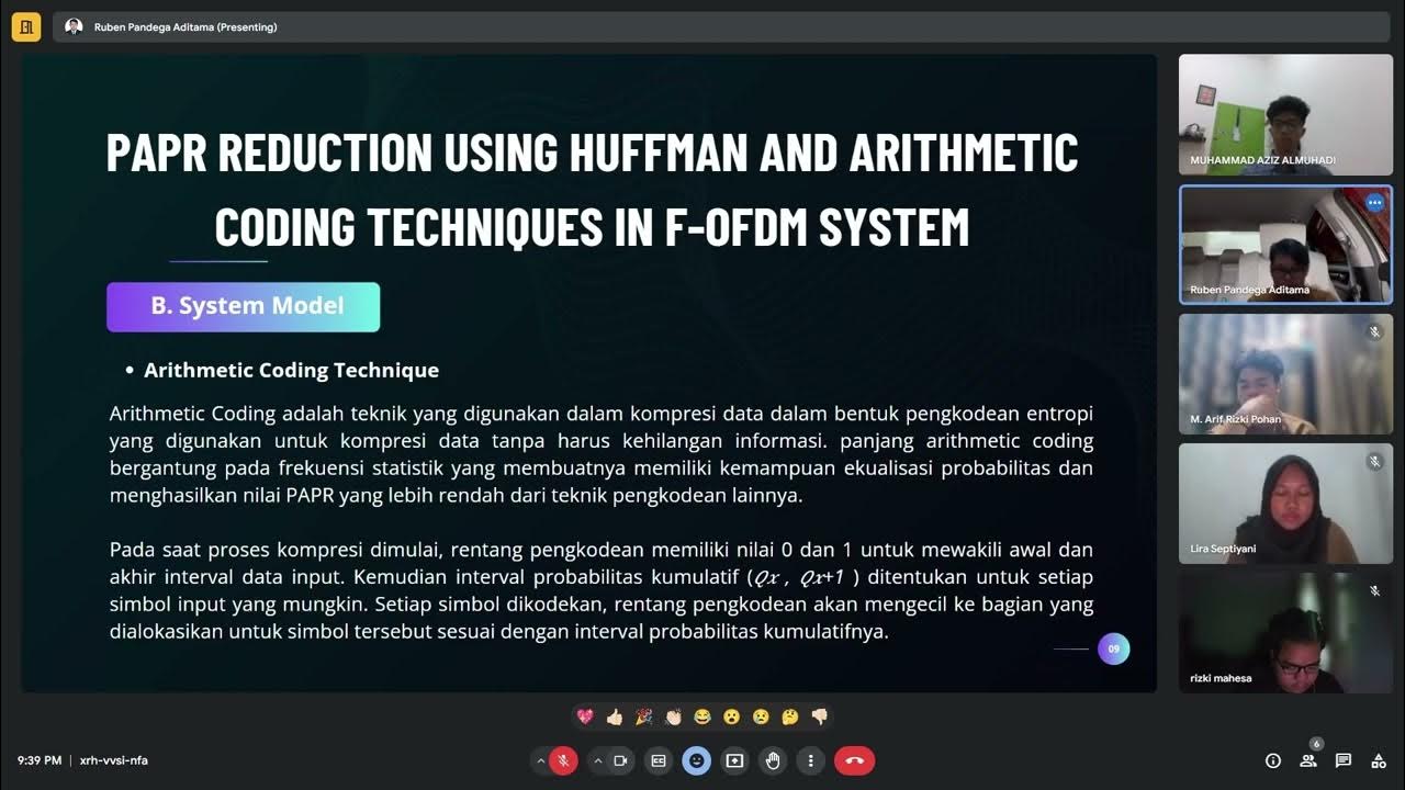 Video Presentasi Teori Informasi_Kelompok 6_Kelas B_Arithmetic Code ...