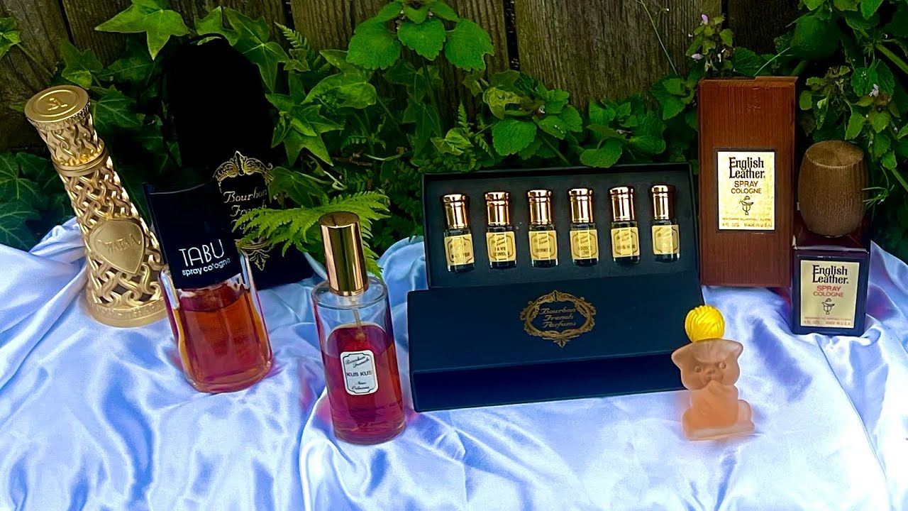 Old Vintage Discontinued Fragrance Haul | Tabu Dana | Bourbon French ...