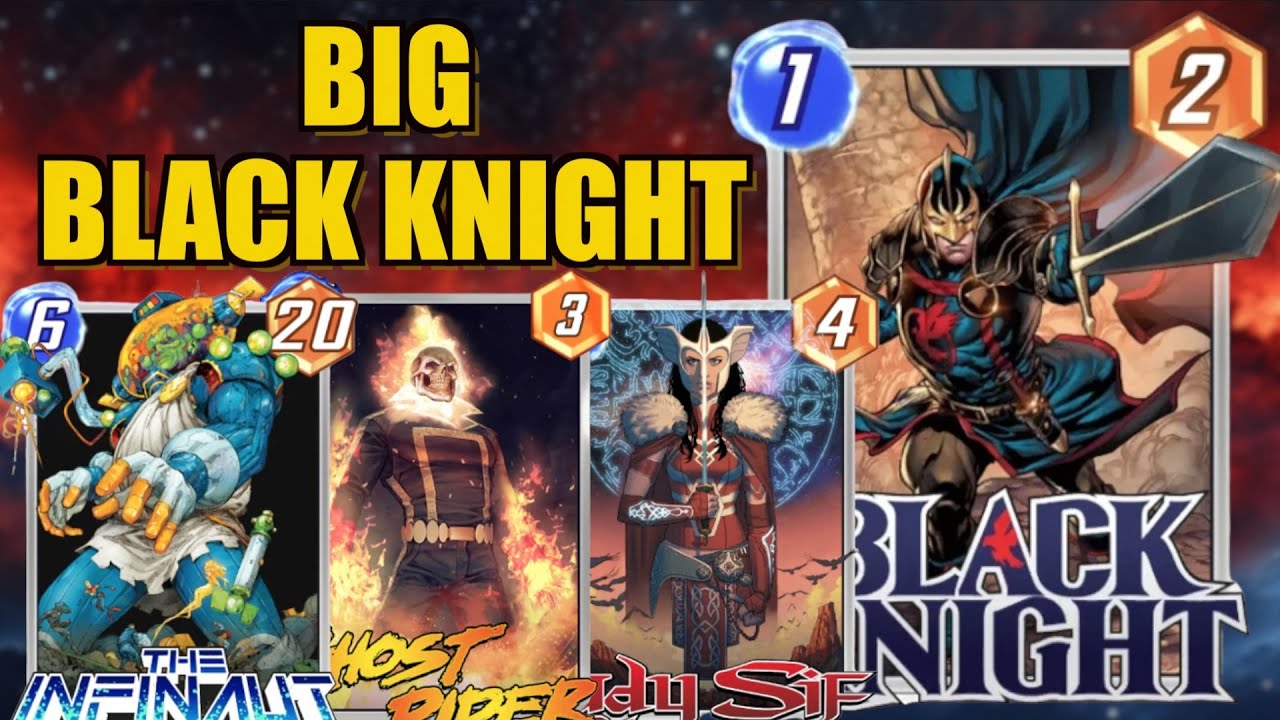 REGIS' DECK IS AWESOME!| Big Black Knight| Marvel Snap - YouTube