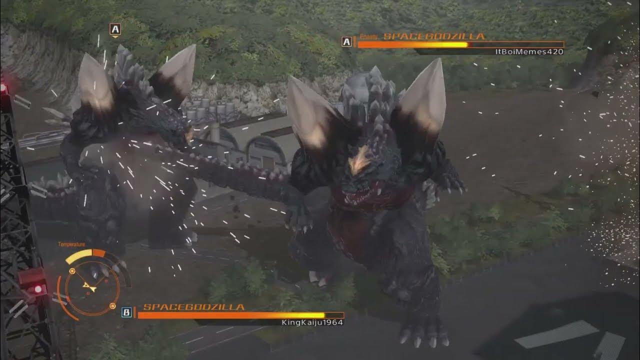 Godzilla PS5 Online Battles: SpaceGodzilla vs SpaceGodzilla - YouTube