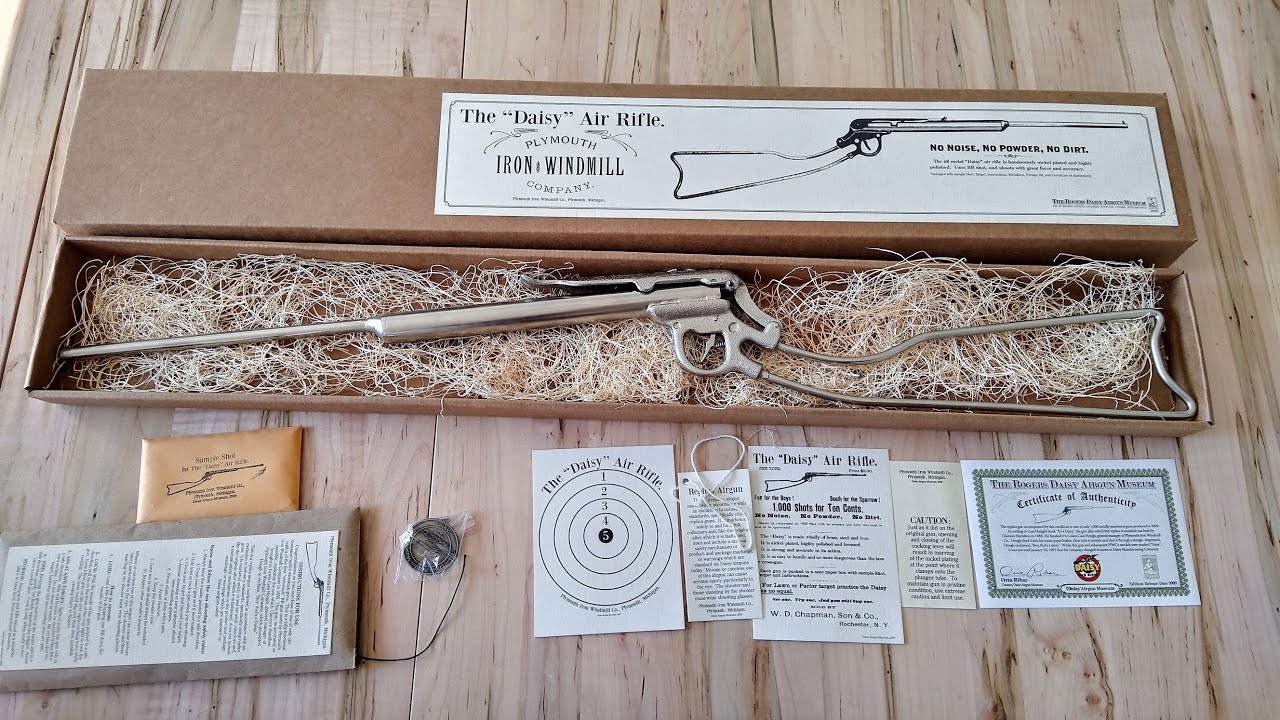 DAISY WIRE STOCK BB GUN - YouTube