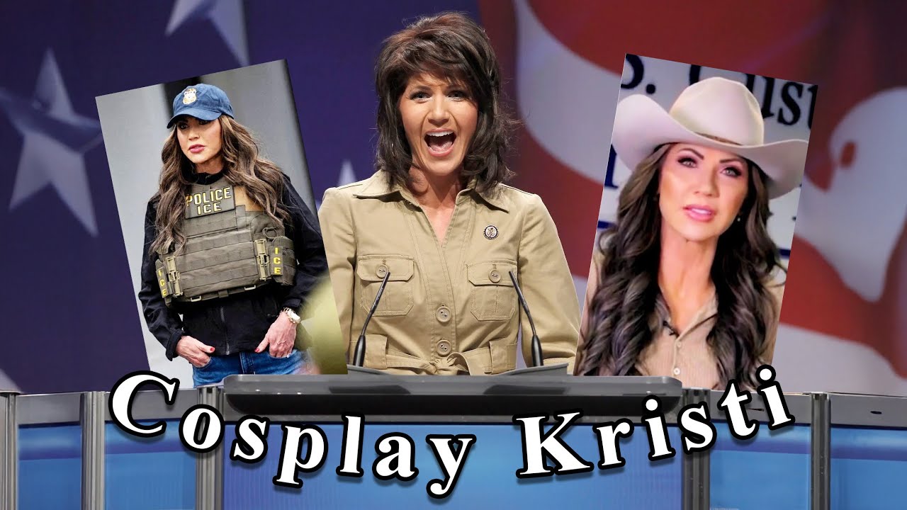 Cosplay Kristi Noem (Song parody / Oingo Boingo "Who Do You Want To Be ...