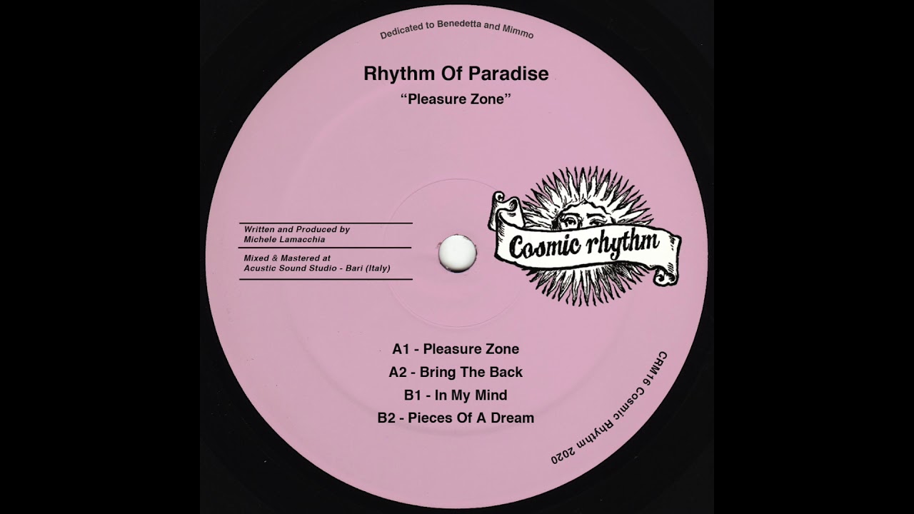 Rhythm Of Paradise - Pleasure Zone - YouTube