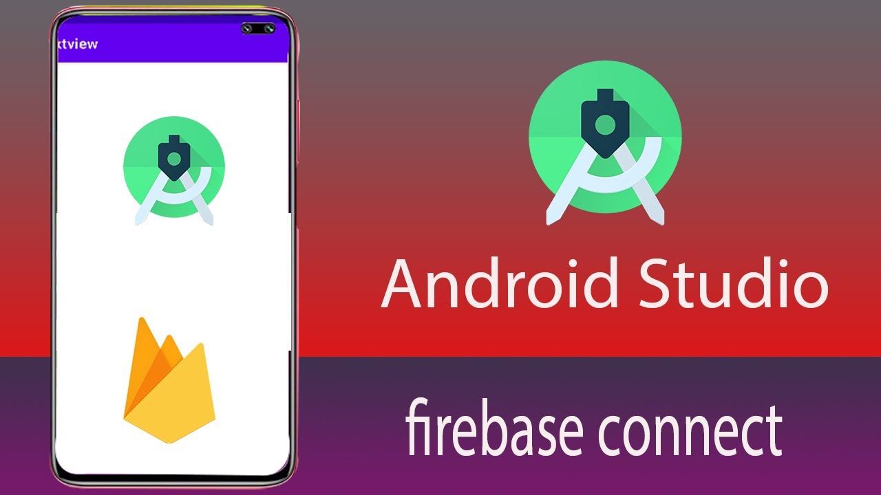 How to connect in your android studio app on firebase - YouTube