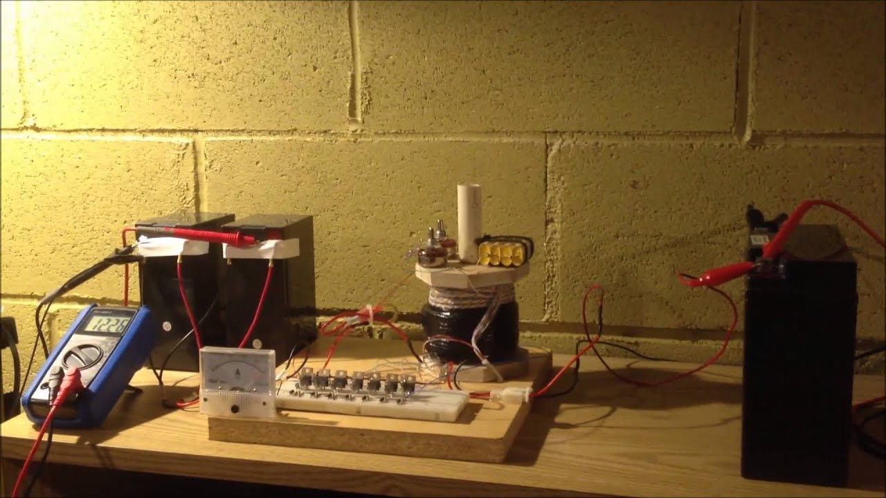 Solid State Bedini SSG Replication - YouTube