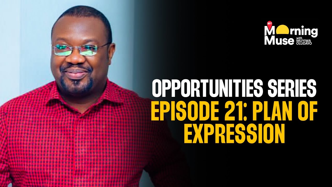 Opportunity is a Plain of Expression. - YouTube