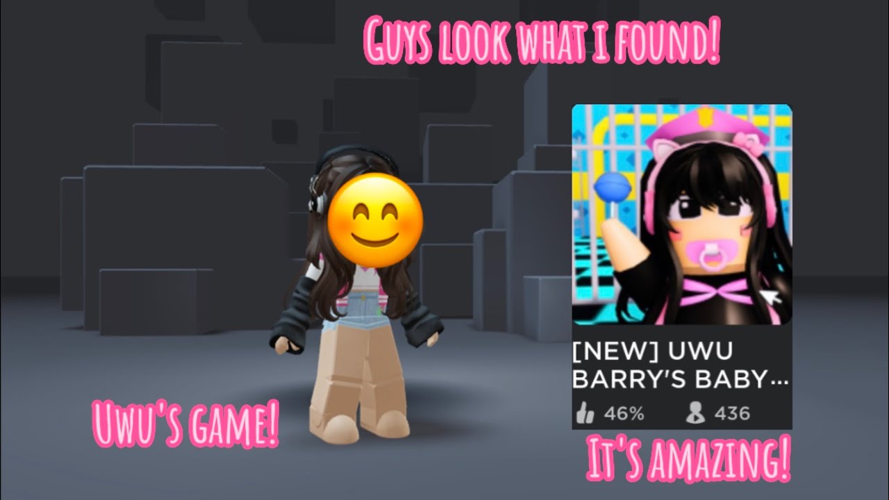 I Found UwU’s game! #trending #roblox #youtubevideos - YouTube