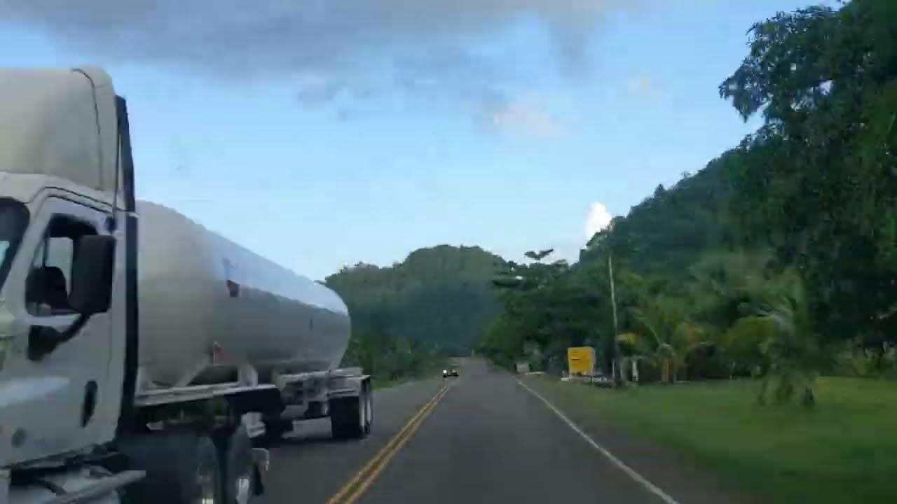 Driving the Hummingbird Highway in Belize - 40 Minute Time Lapse - YouTube