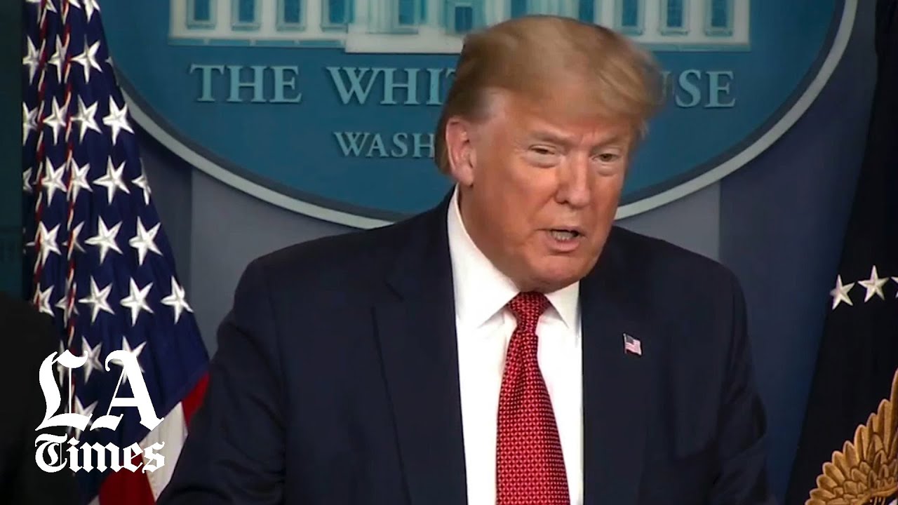 Trump's plans for 'opening up America again' - YouTube