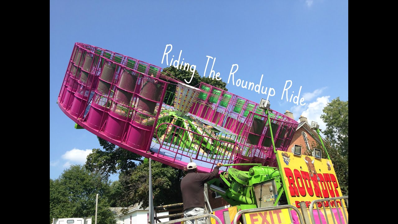 Riding The Roundup Ride - YouTube