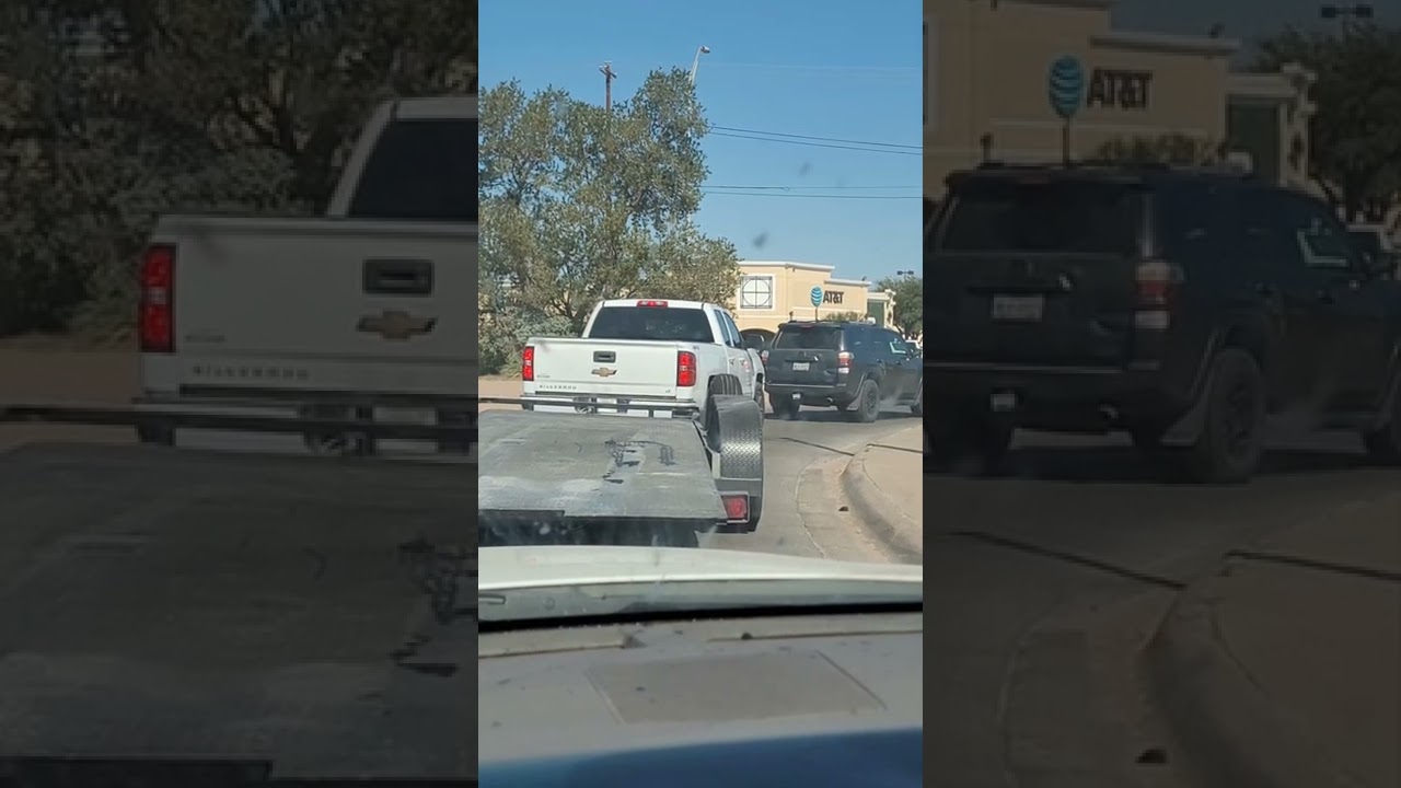 Super Dangerous Pickup Truck & Trailer Driver In Midland, Texas - BEWARE - YouTube