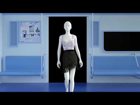 【3D Catwalk animation】022474｜Jiun Yuh Lace