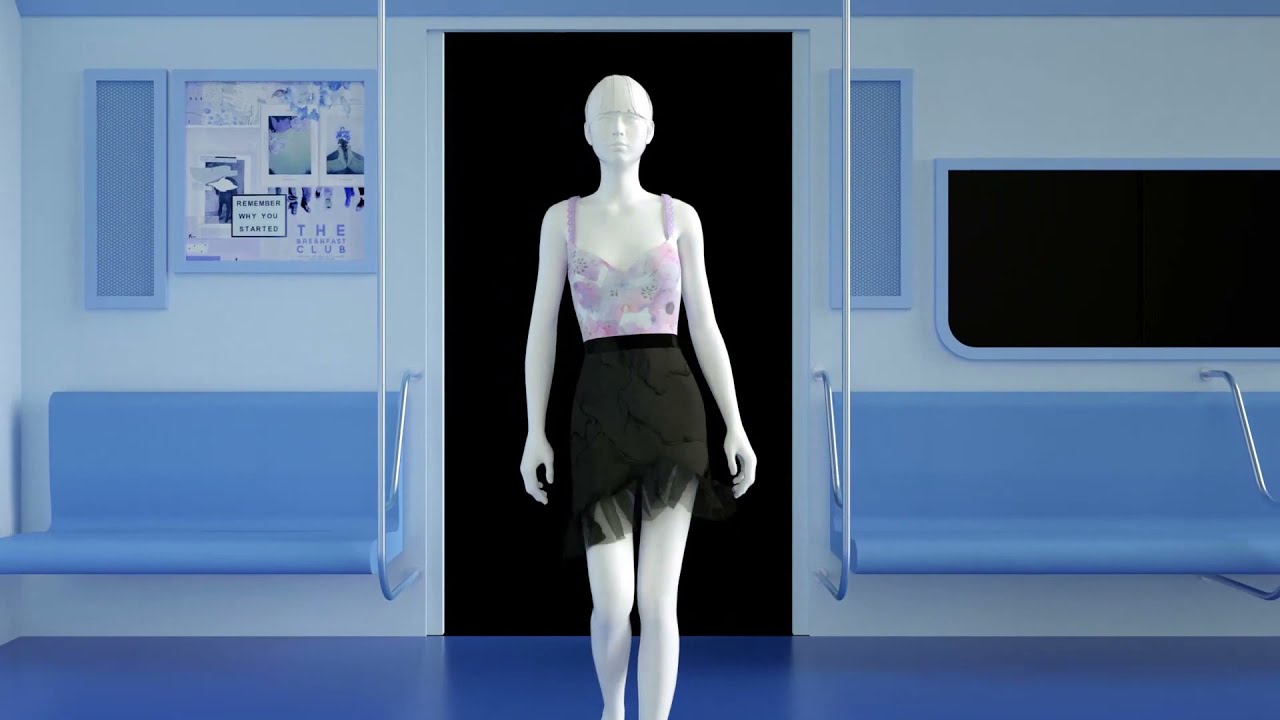 【3D Catwalk animation】022474 - YouTube